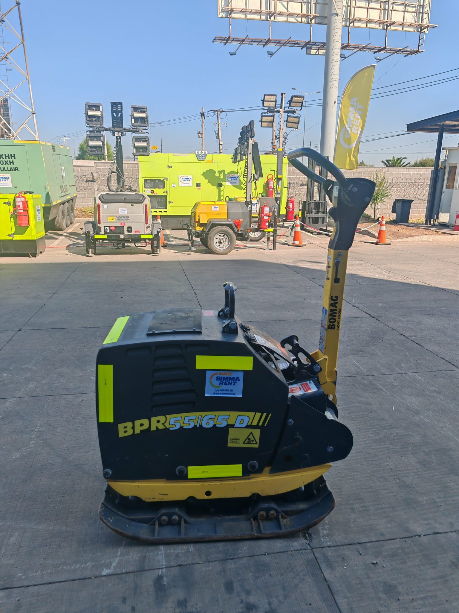Placa Compactadora BOMAG BPR 60-65D | Simma Grupo Empresas