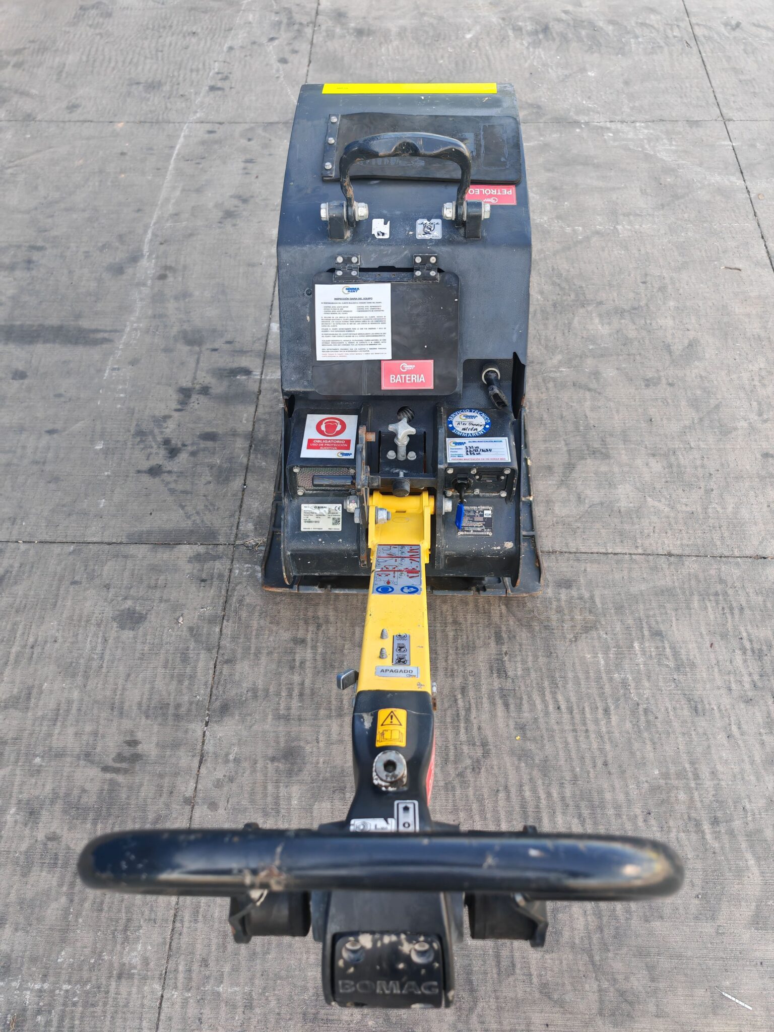 Placa Compactadora BOMAG BPR 60-65D | Simma Grupo Empresas